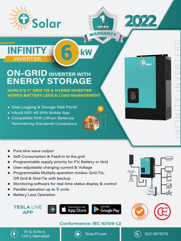 HLE Infinity 6kW | Download Free PDF | Alternating Current | Quantity
