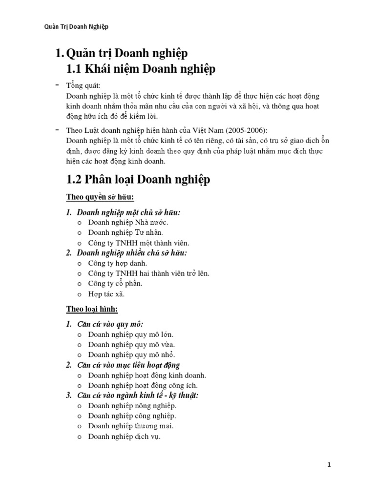 [123doc] Nhap Mon Quan Tri Doanh Nghiep Uit | PDF