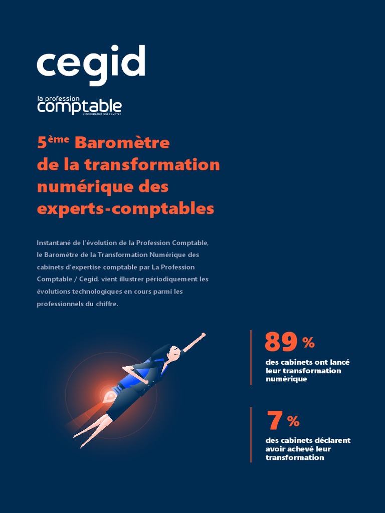 CEGID - La Profession Comptable - Ebook 5eme Baromètre Numérique EC | PDF