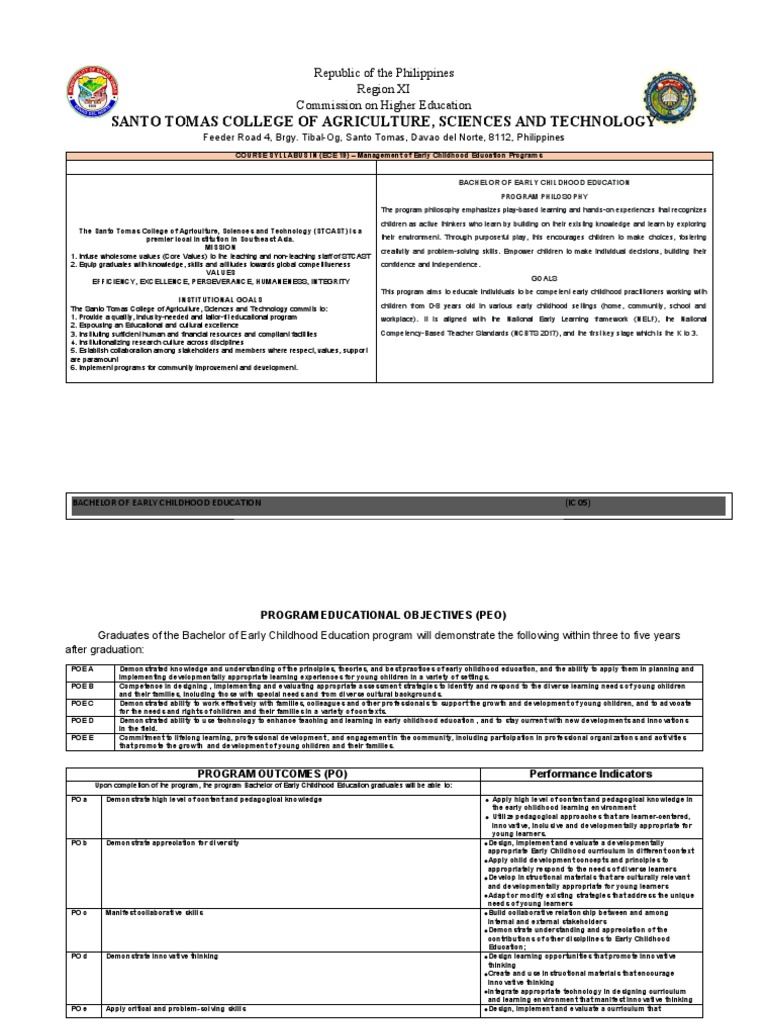 Ece 19 | Download Free PDF | Pedagogy | Early Childhood Education