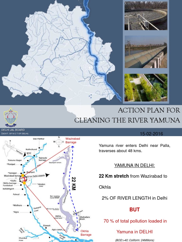 Yamuna Action Plan for River Cleaning | PDF | Sewage Treatment ...