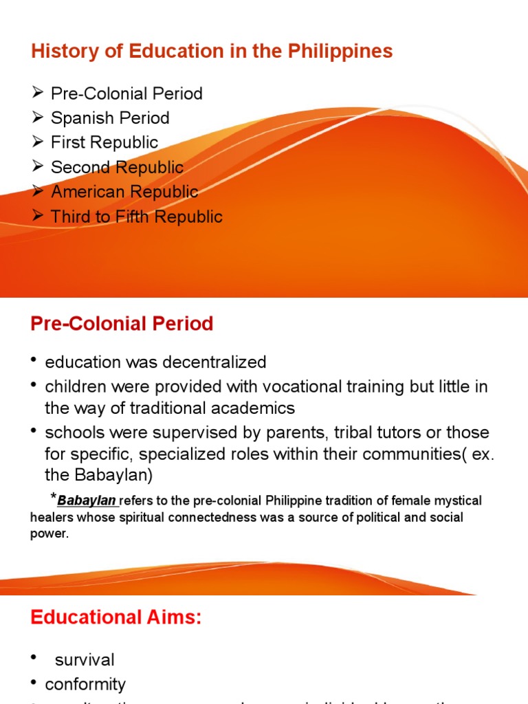Evolution of Philippine Education | PDF | Schools | Philippines
