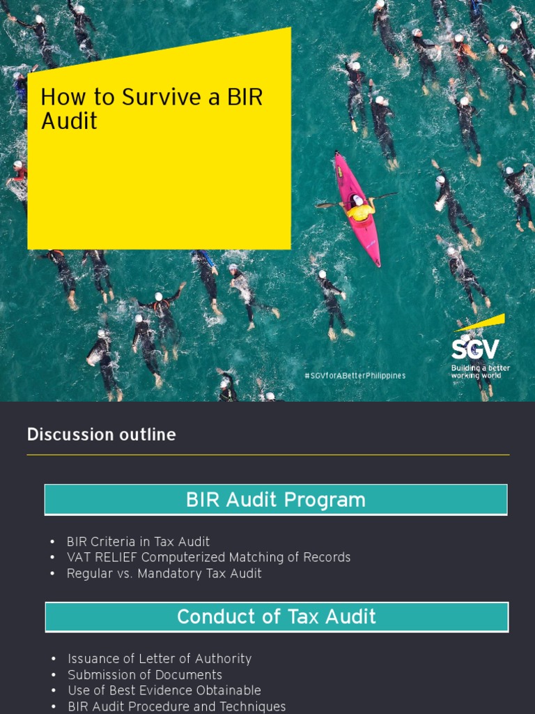 BIR-Audit-Common-Issues-1 | PDF | Taxes | Value Added Tax