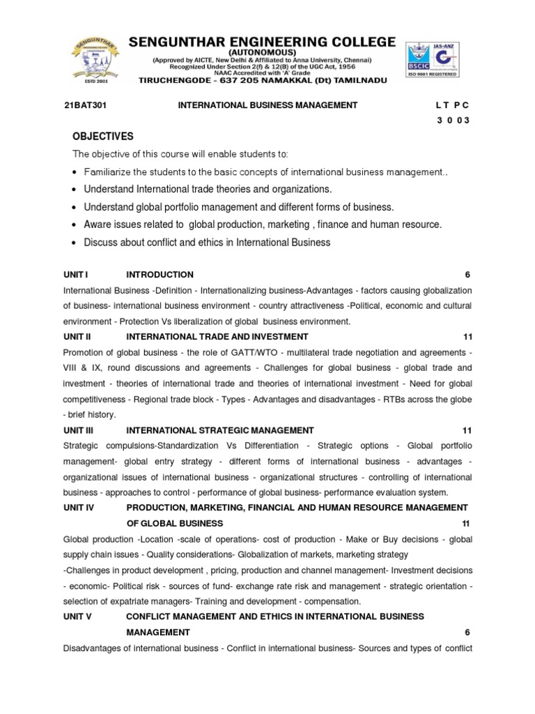 IBM SYllabus (1) | PDF