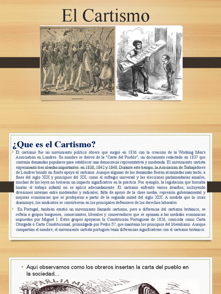 El Cartismo | PDF | Teorías políticas | Gobierno