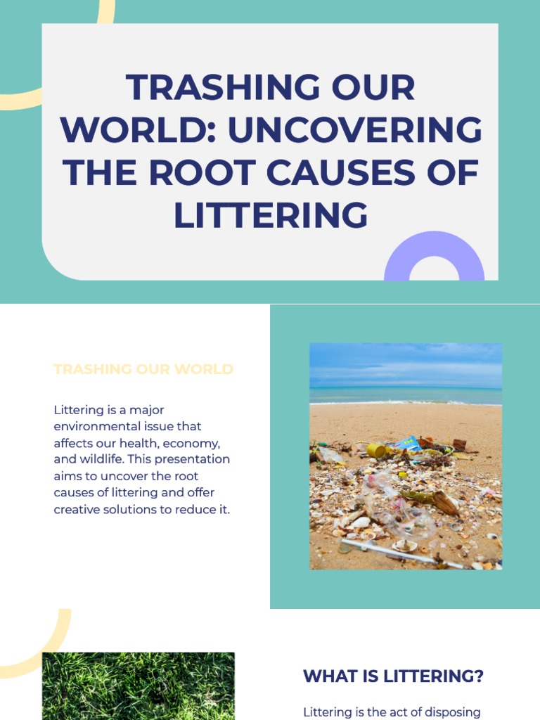 Wepik Trashing Our World Uncovering The Root Causes of Littering ...