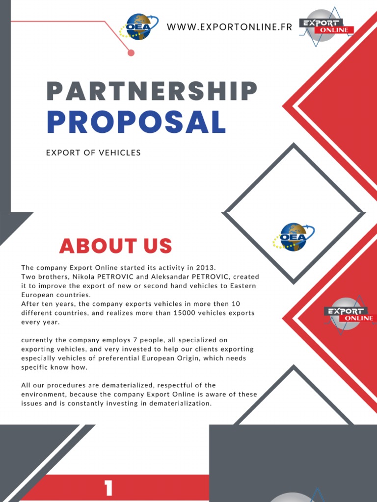 Partnership Proposal ENG Version | PDF