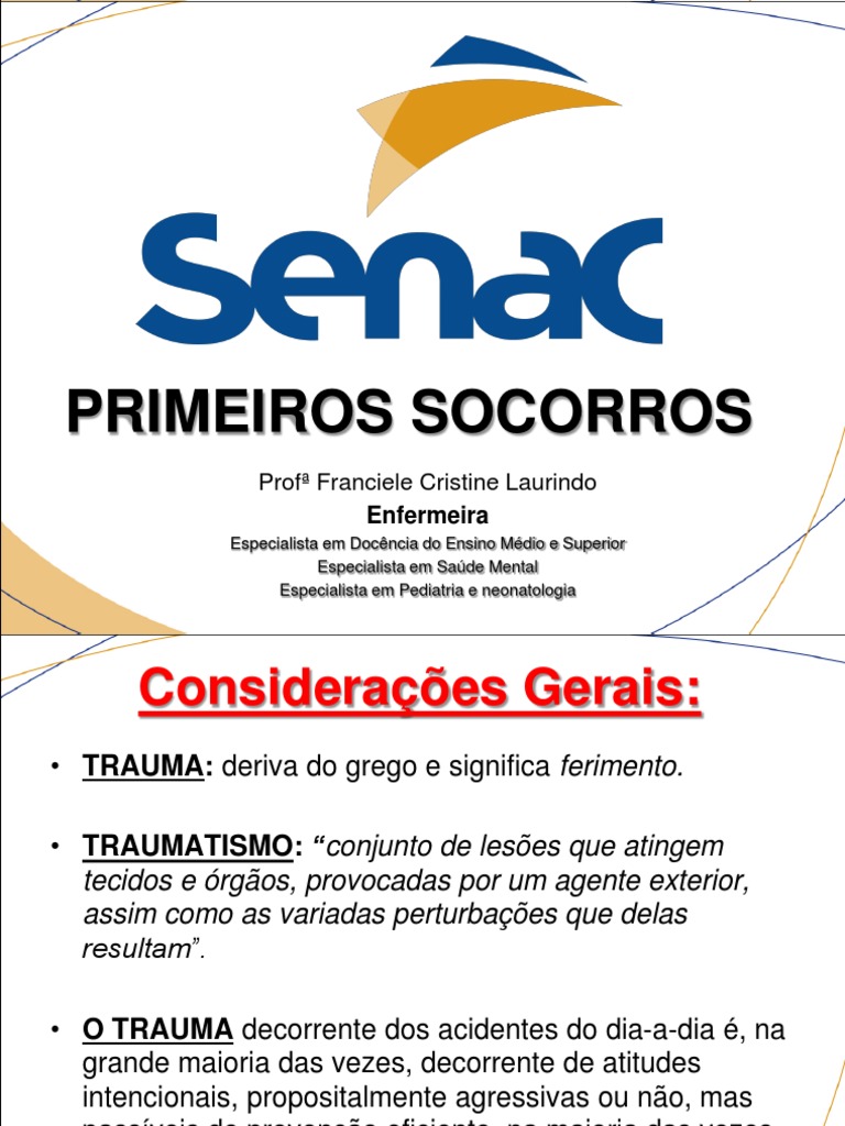 1 - Introdução Aos Primeiros Socorros APH-1 | PDF | Ambulância | Remédio 1 - Introdução Aos Primeiros Socorros APH-1 | PDF | Ambulância | Remédio