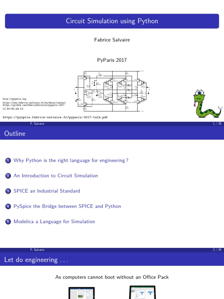 Spice Py Modelica JModelica Eps | PDF
