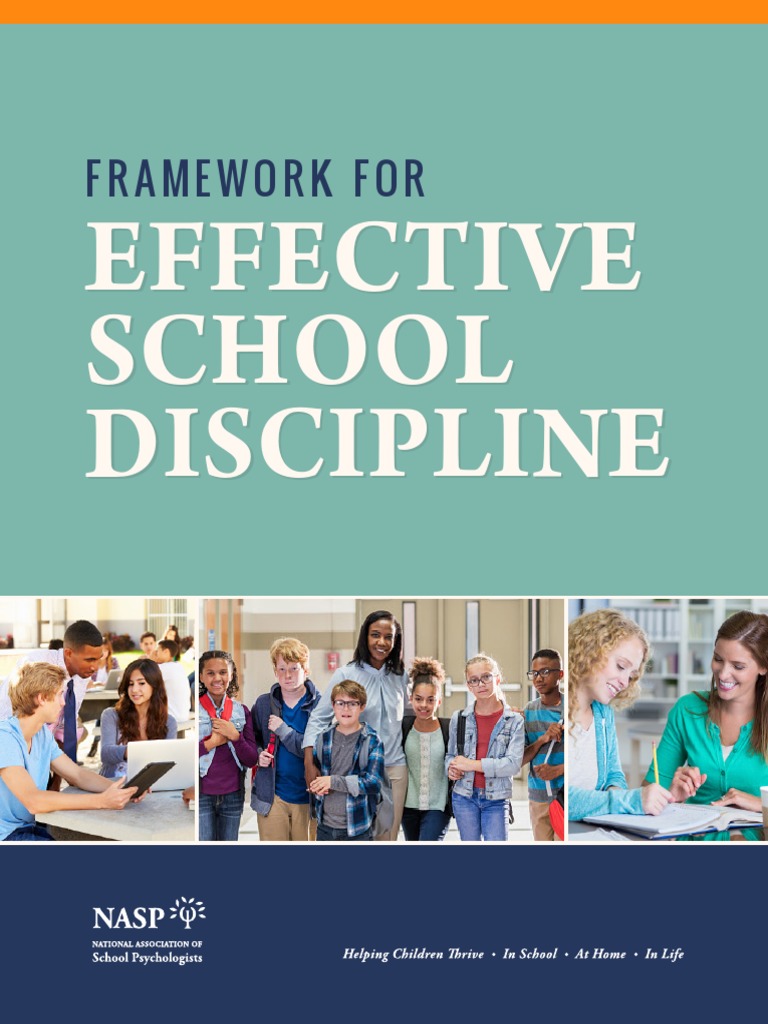 Discipline Framework Document | PDF | School Psychology | Psychologist