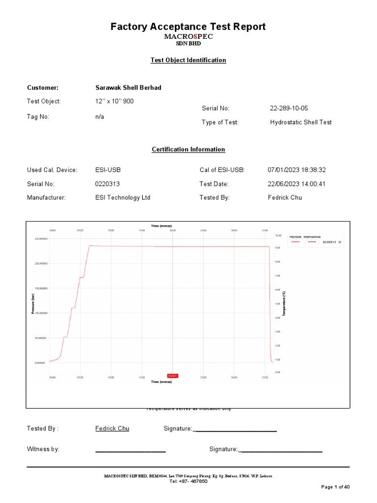 Shell Test For Ball Valve | PDF