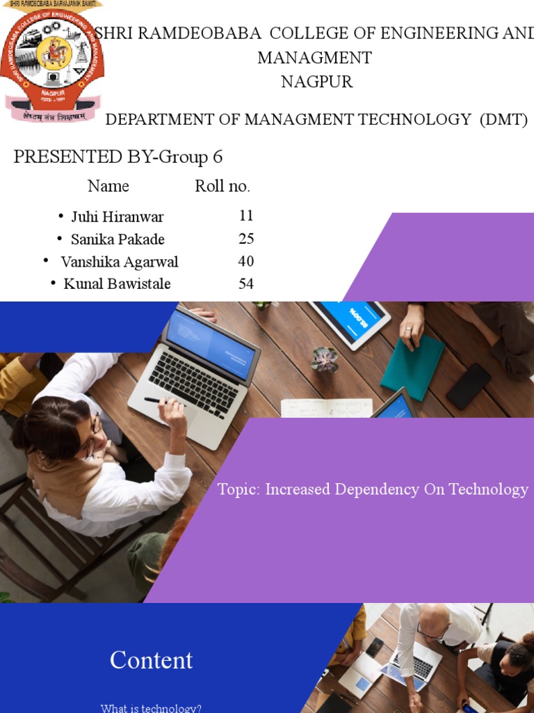 Technology Dependency Insights | PDF | Substance Dependence | Innovation
