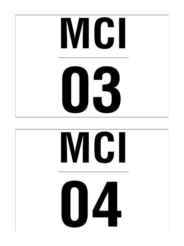 Mci Mci | PDF