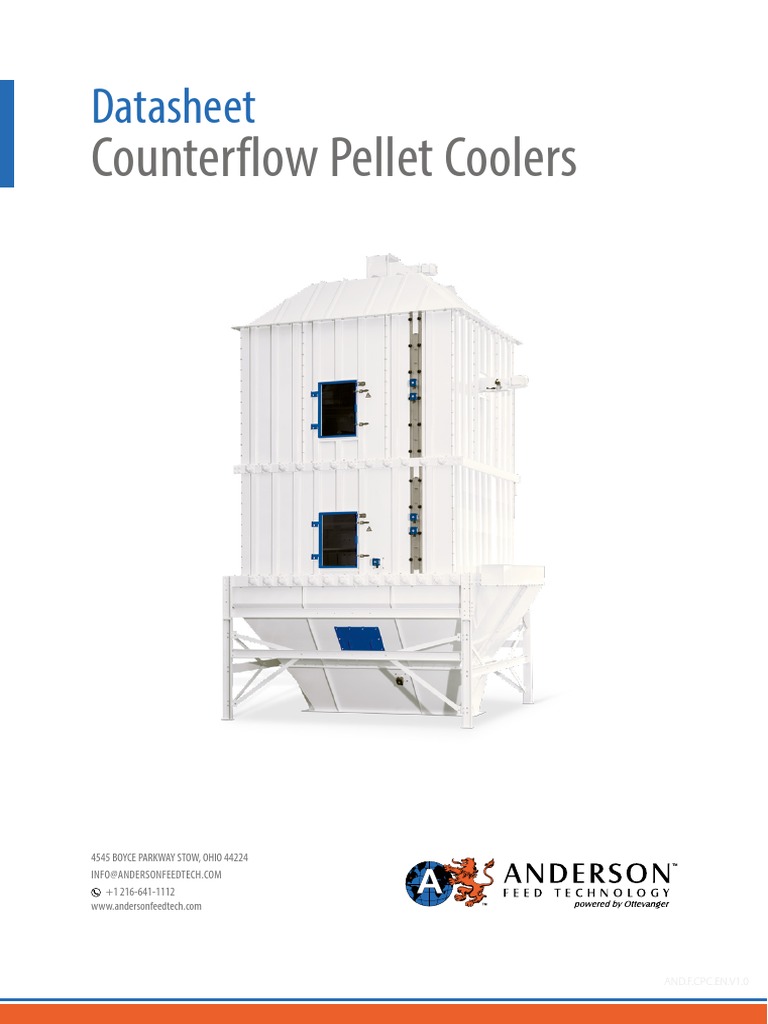 Counterflow-pellet-coolers-AND F CPC - EN - V1 0 | PDF | Applied And ...