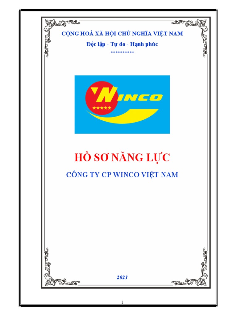 HSNL - WINCO - 2023-VPMN | PDF