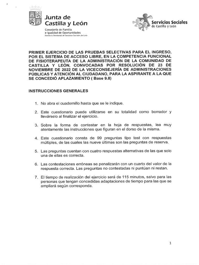 Examen Jcyl | PDF