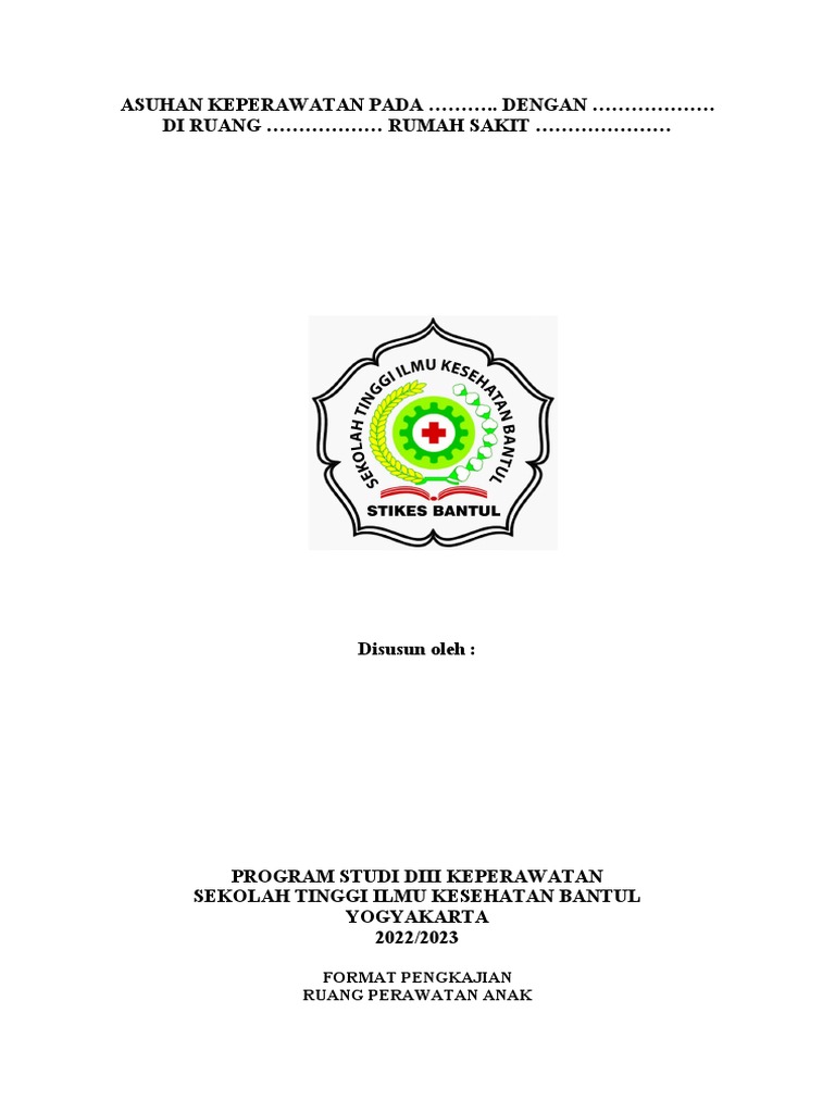 Format Askep Dan Resume Kep. Anak | PDF