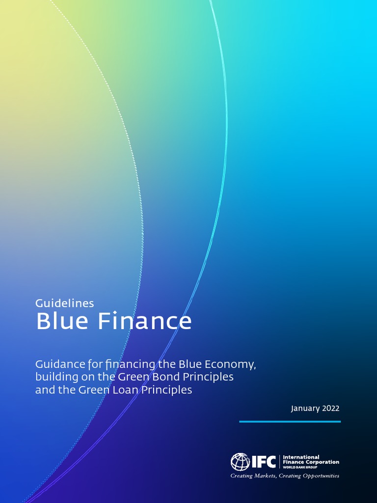 IFC Guidelines For Blue Finance | PDF | Sustainability | Aquaculture