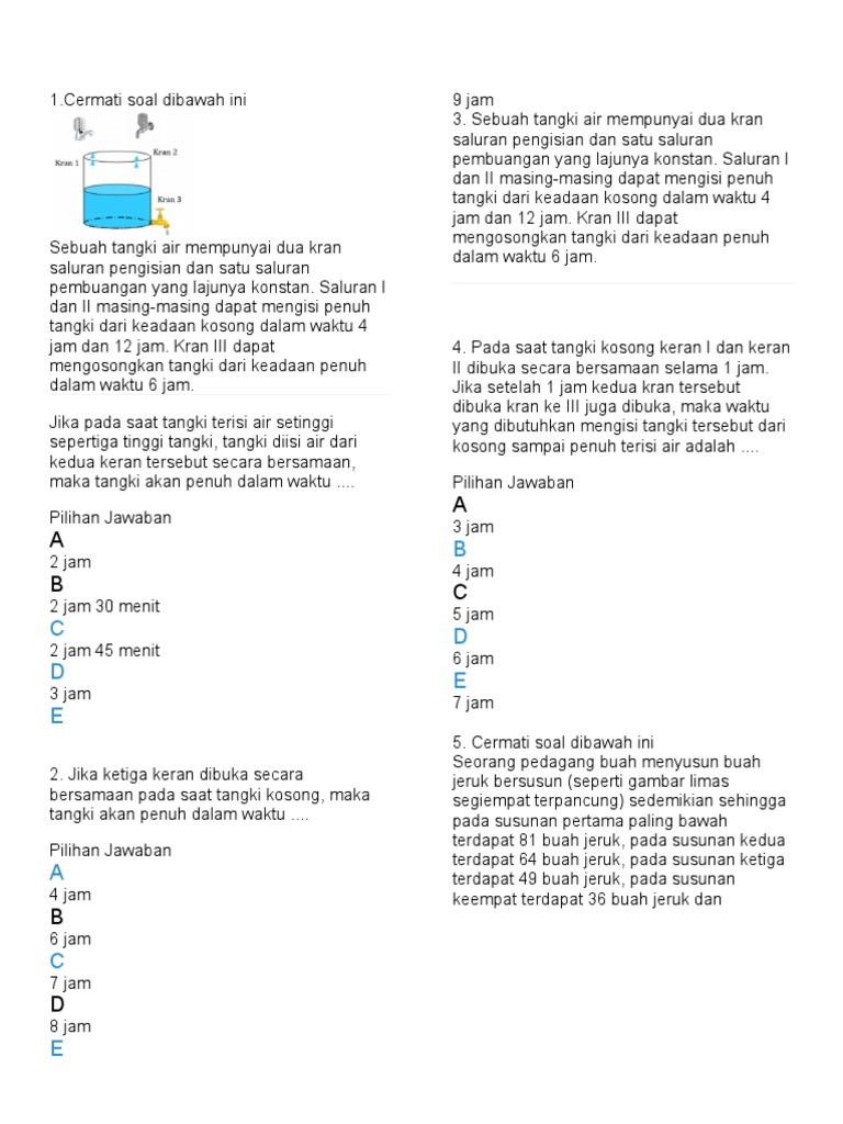 Literasi MTK To 3 | PDF
