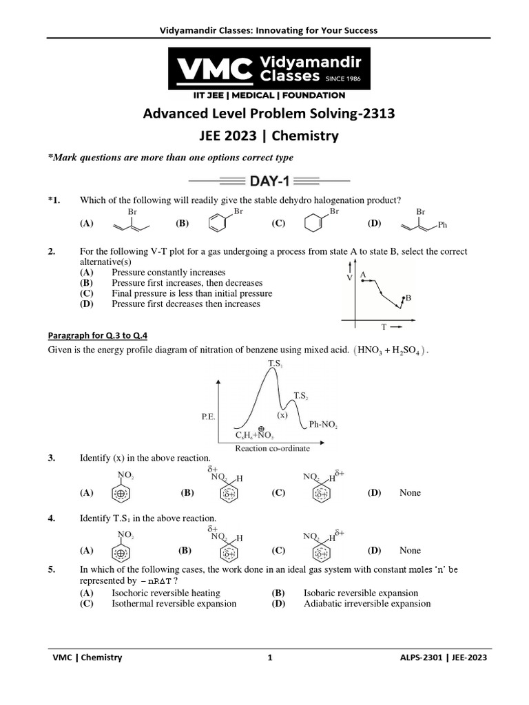 ALPS 2313 Chemistry Assignment | PDF