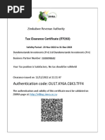 No PE Declaration | PDF | Business | Finance & Money Management