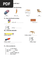 Let's Go 2 Unit 2 Test | PDF