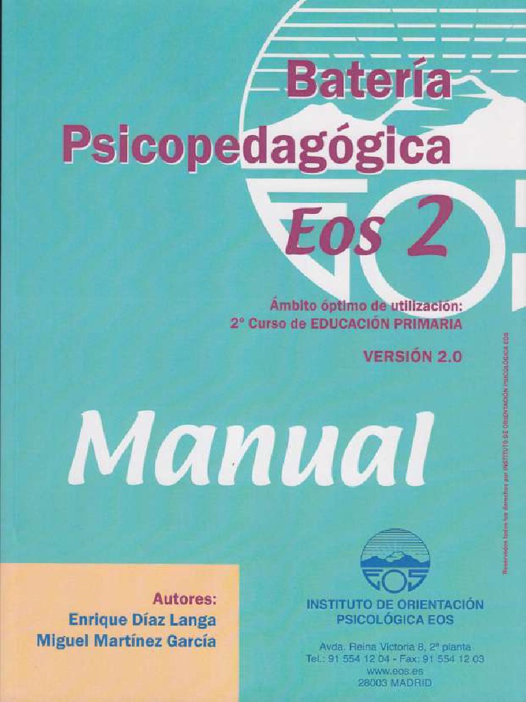 Manual EOS.2 | PDF