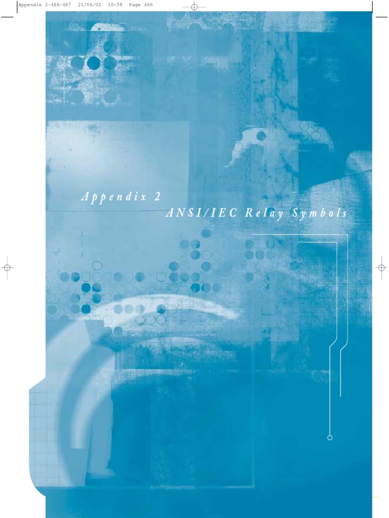 Appendix 2 - ANSI&IEC Relay Symbols | PDF | Relay | Power (Physics)