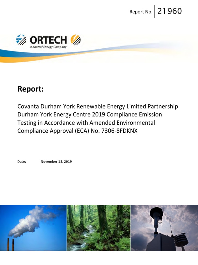 Method 29 Compliance Source Test | PDF | Exhaust Gas | Oxide
