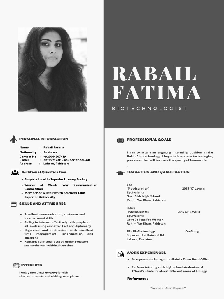 Rabail CV | PDF | Cognition | Learning