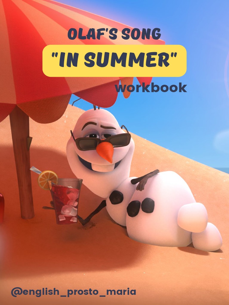 In Summer Olaf's Song | PDF