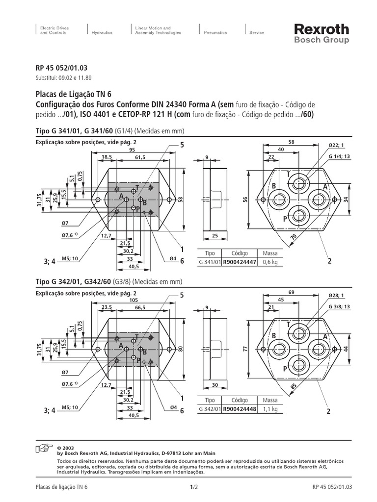 RP 4505201 Placas TN6 | PDF