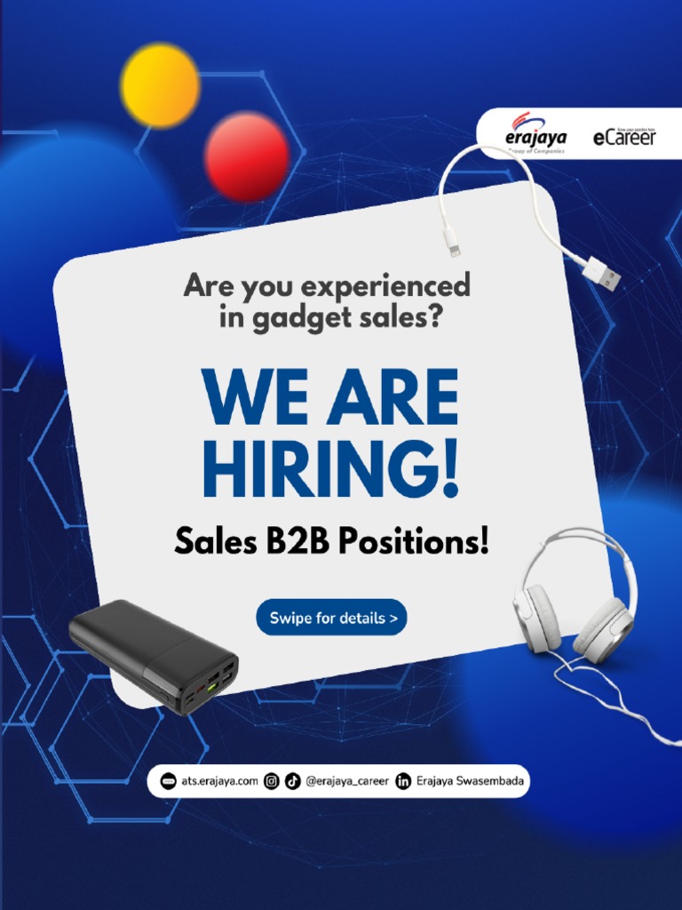 Sales B2B Executive Gadget Accessories 1683824247 | PDF