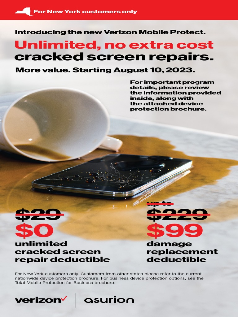 Verizon Consumer Buckslip Terms Ny | PDF | I Phone | Smartphone