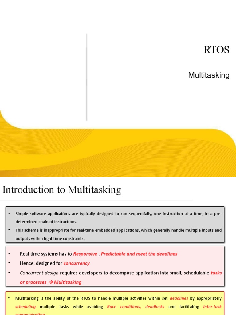Multitasking (Overview) | PDF | Process (Computing) | Scheduling (Computing)