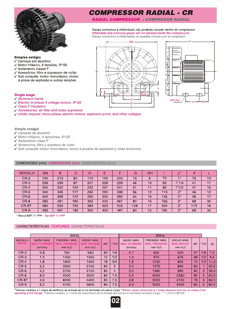 (ANEXO B) Compressor Radial Ibram | PDF