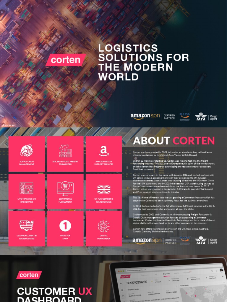 Corten Logistics-Digital Forwarder | PDF