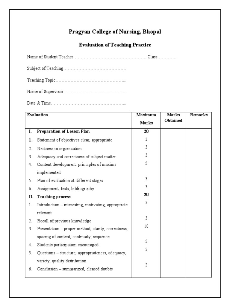 Evaluation Performa | PDF