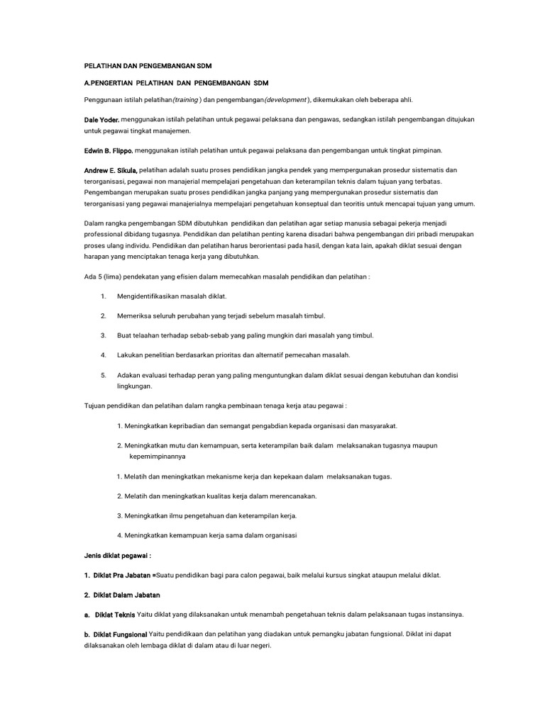 Perencanaan SDM | PDF