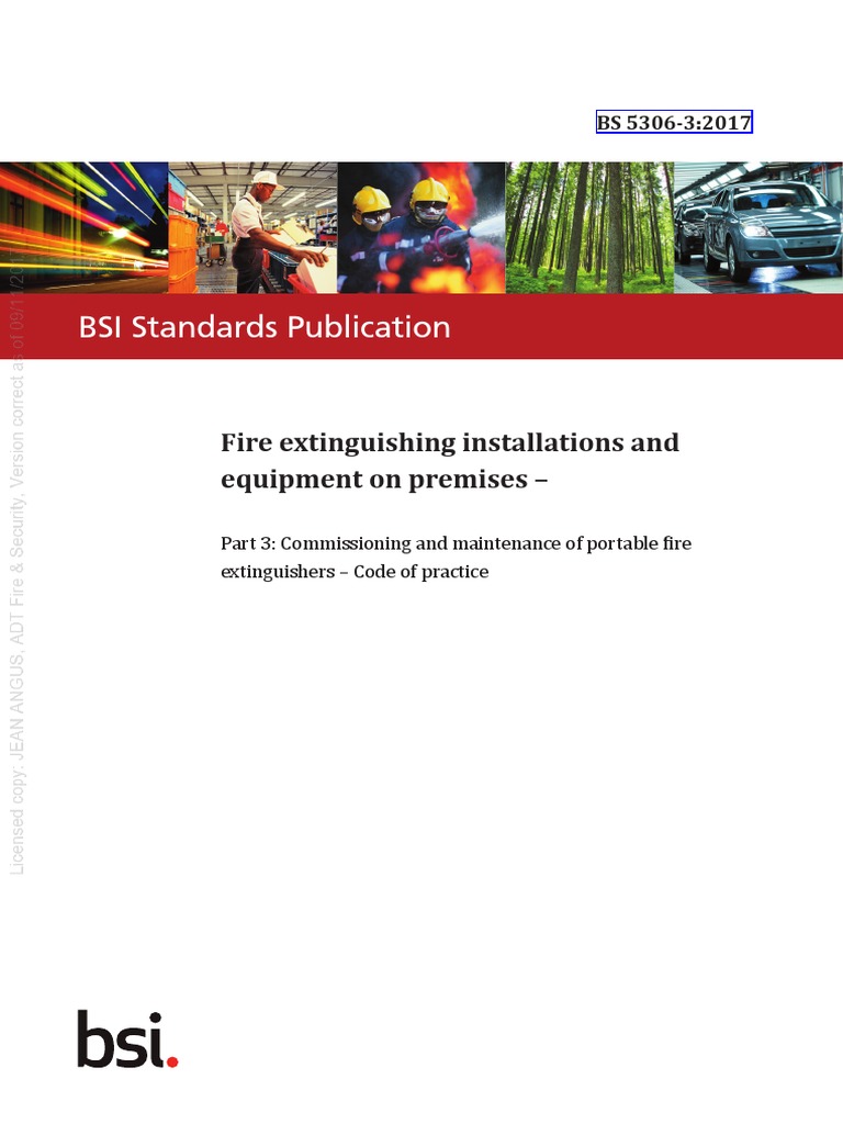 BS 5306-3-2017 Fire extinguishing installtions and equipment on ...