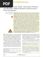 Millard's Technique for Cleft Lip Repair | PDF | Human Nose | Plastic ...