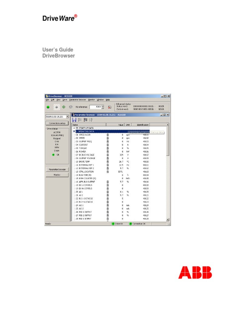 Driver Ware User Manual EN ACS550 | PDF | Ip Address | Window (Computing)
