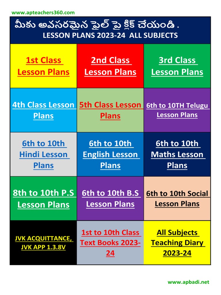Lesson Plans 2023-24 | PDF | Computers