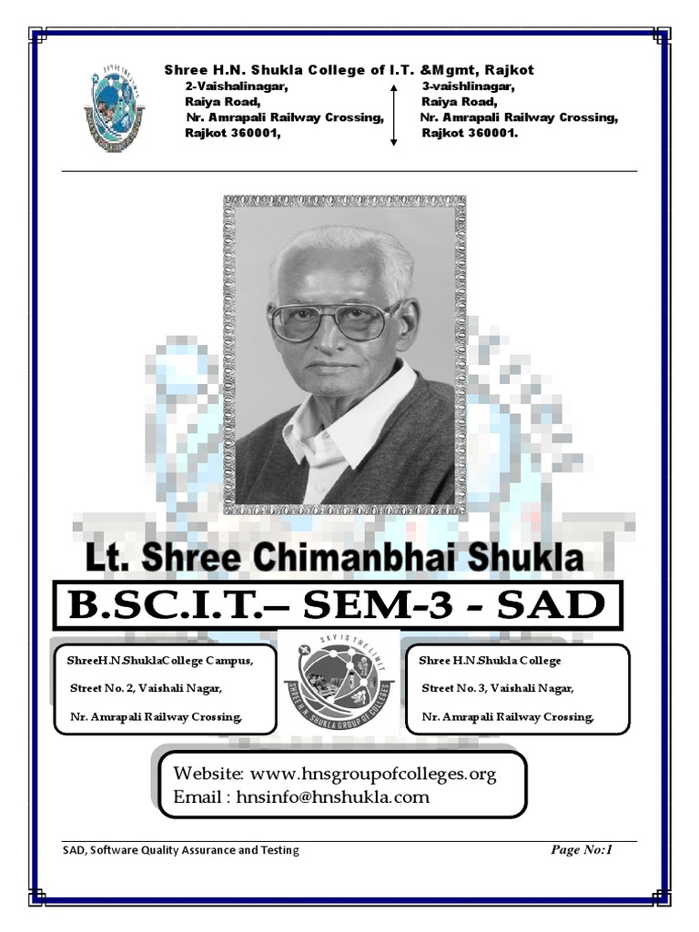 Sad SE | PDF | Software Testing | Feasibility Study