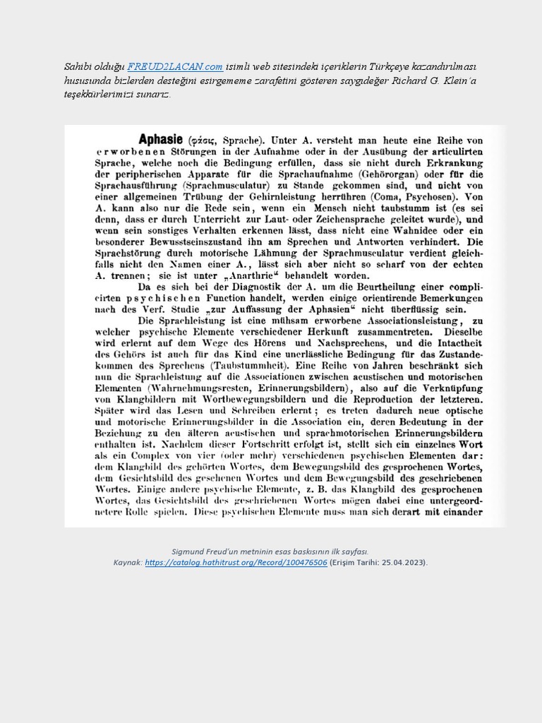 Freud-S.-AphasieAfazi-1893 | PDF