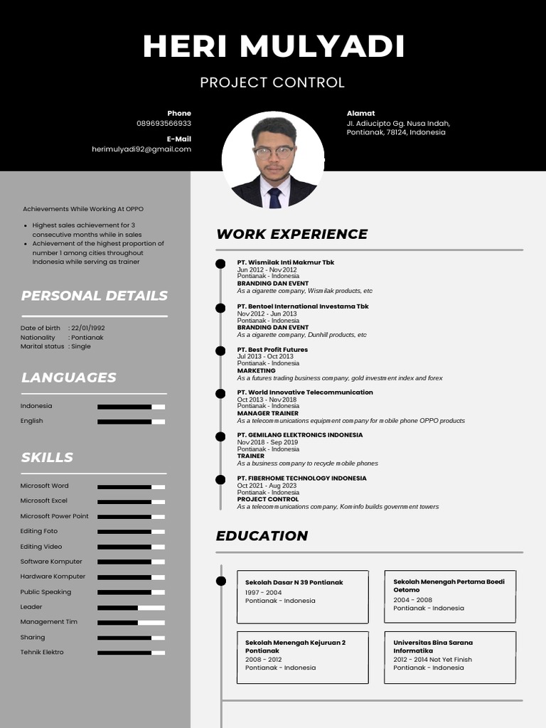 Cv Heri Mulyadi | PDF
