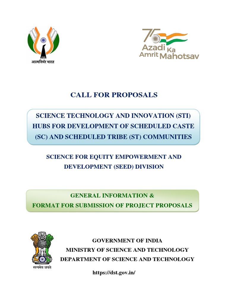 Call For Proposal - 1 | PDF | Conflict Of Interest | Capacity Building