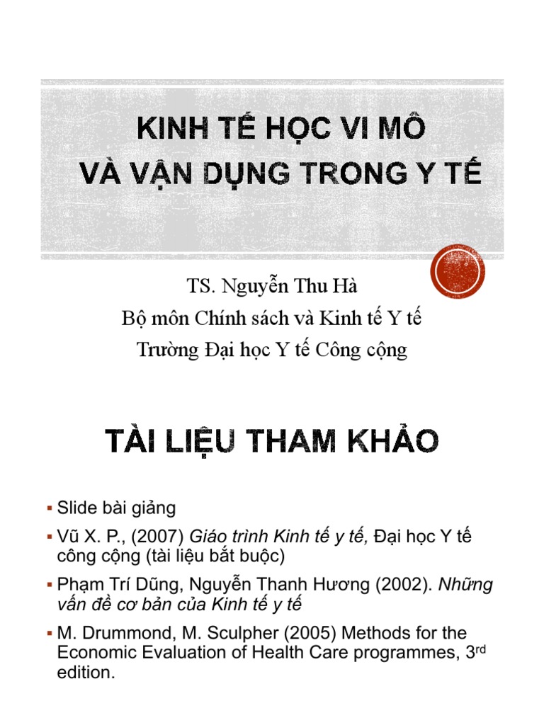 DH2 - Kinh Te Vi Mo Micro - Updated | PDF