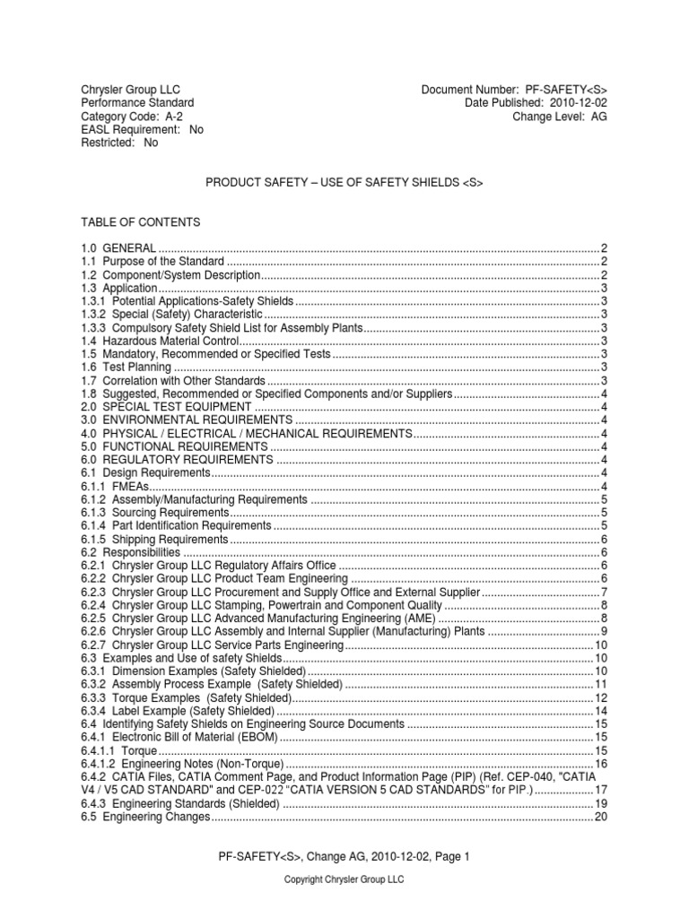 PF-safety S | PDF | Standardization | Quality Management System