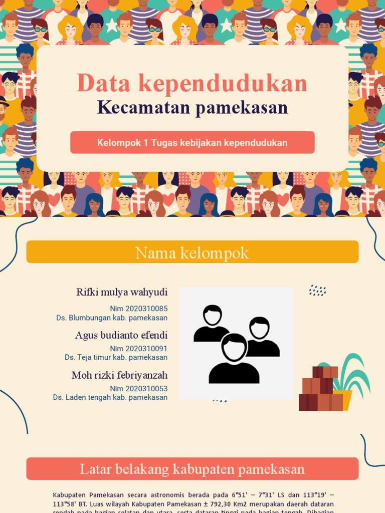 Kel.1 PPT Kebijakan Penduduk | PDF